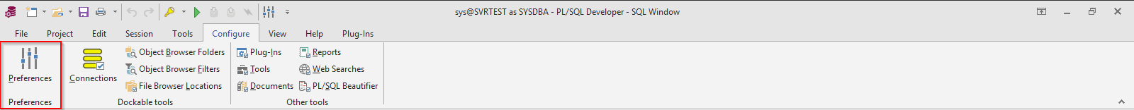PL/SQL Developer: Color de fondo diferente por cada conexión | Código Lite